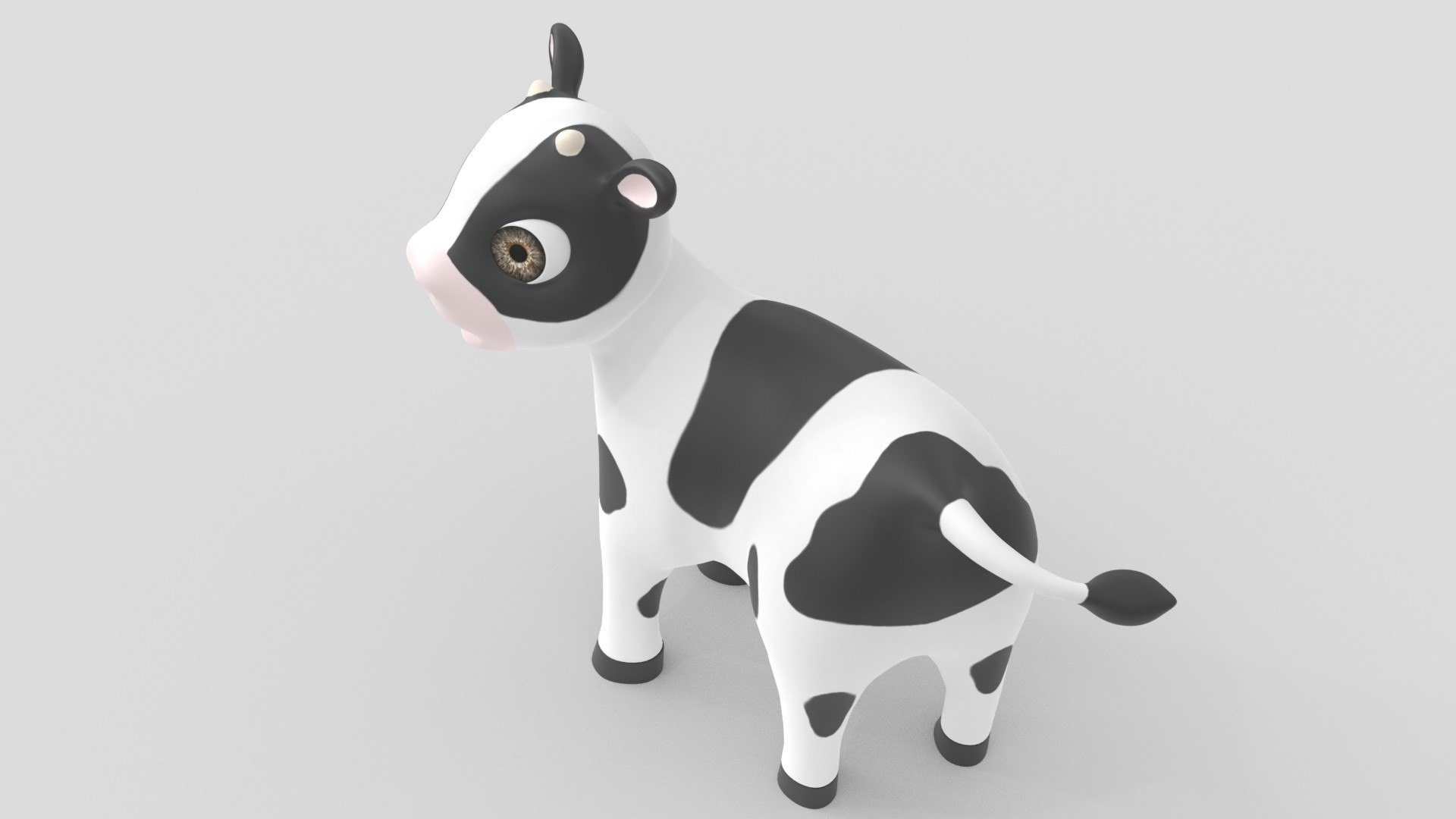 Cartoon Baby Cow Model - TurboSquid 1512911