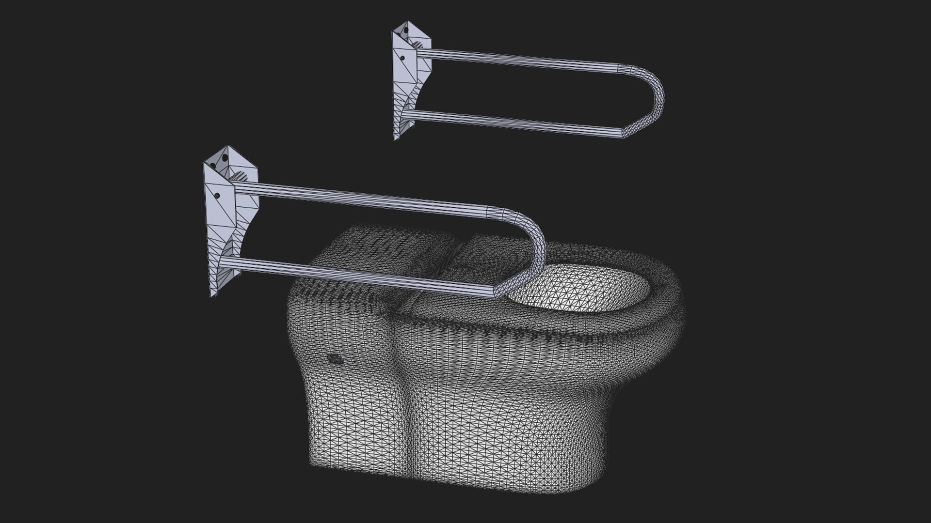 WC50 Toilet 3D model - TurboSquid 2171678