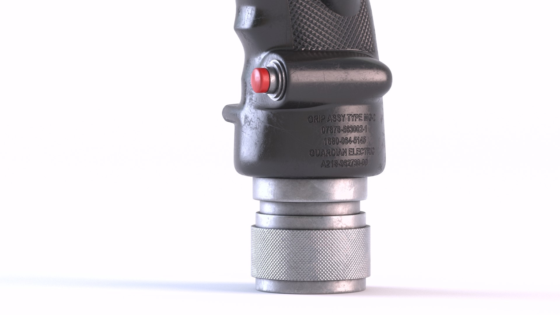B-8 MC-2 Airplane Joystick Grip 3D Model - TurboSquid 2392261