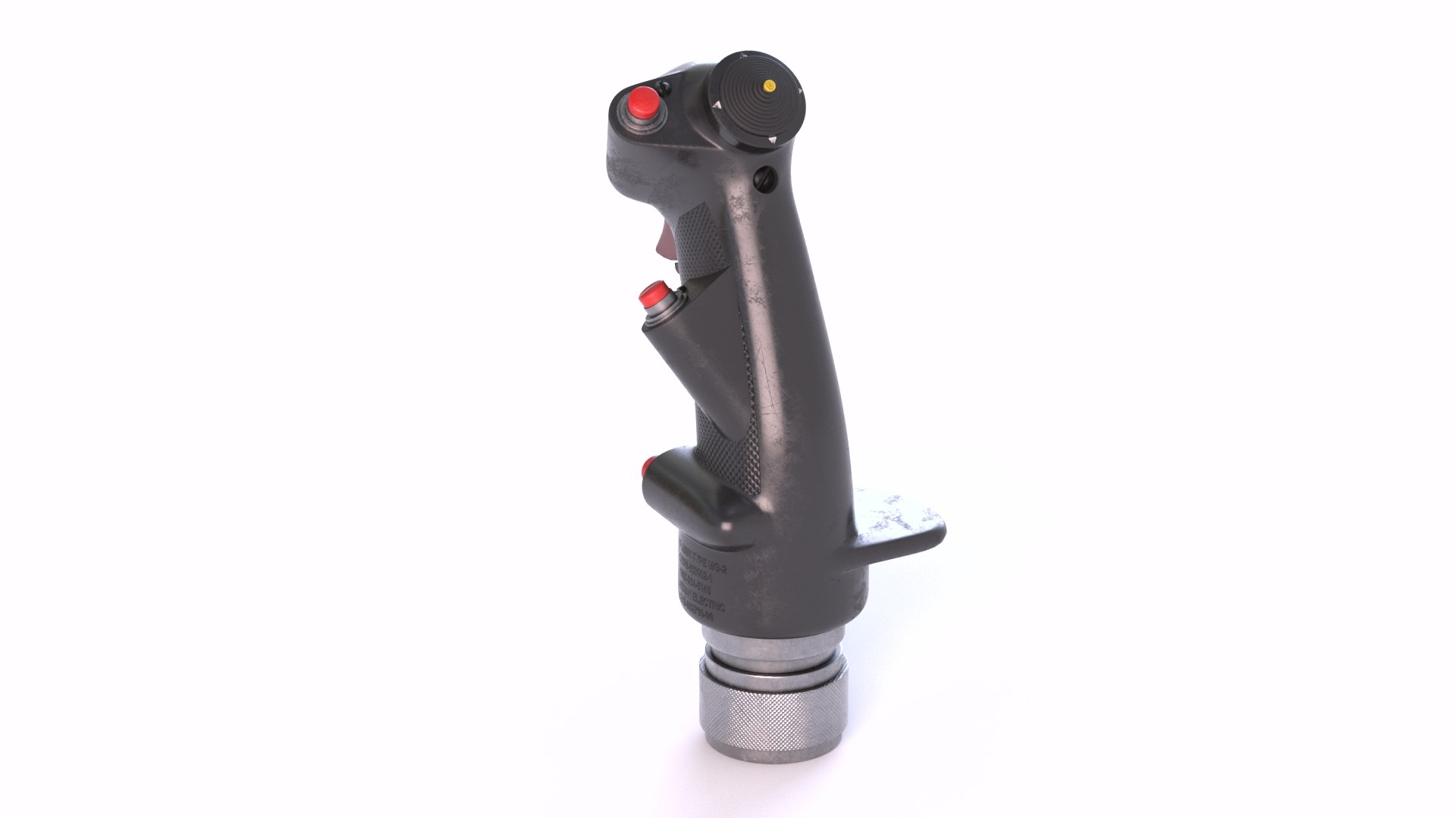 B-8 MC-2 Airplane Joystick Grip 3D Model - TurboSquid 2392261