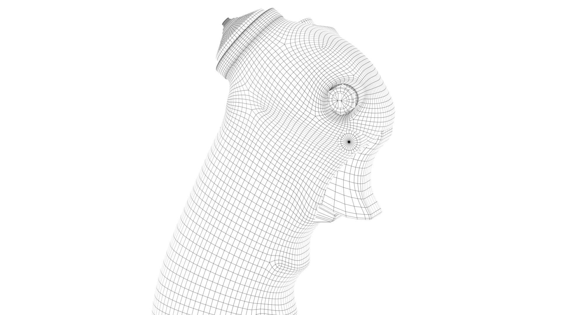 B-8 MC-2 Airplane Joystick Grip 3D Model - TurboSquid 2392261