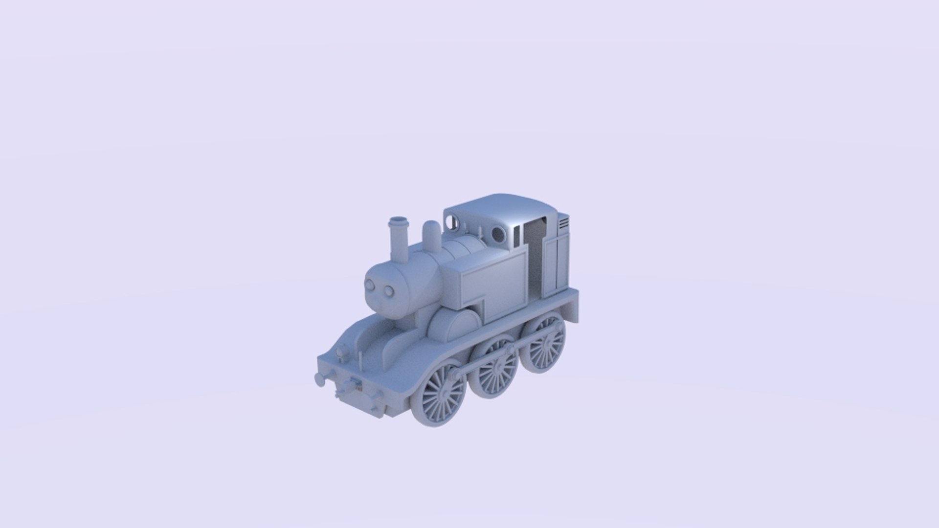 Thomas Train Locomotive 3D - TurboSquid 1266213