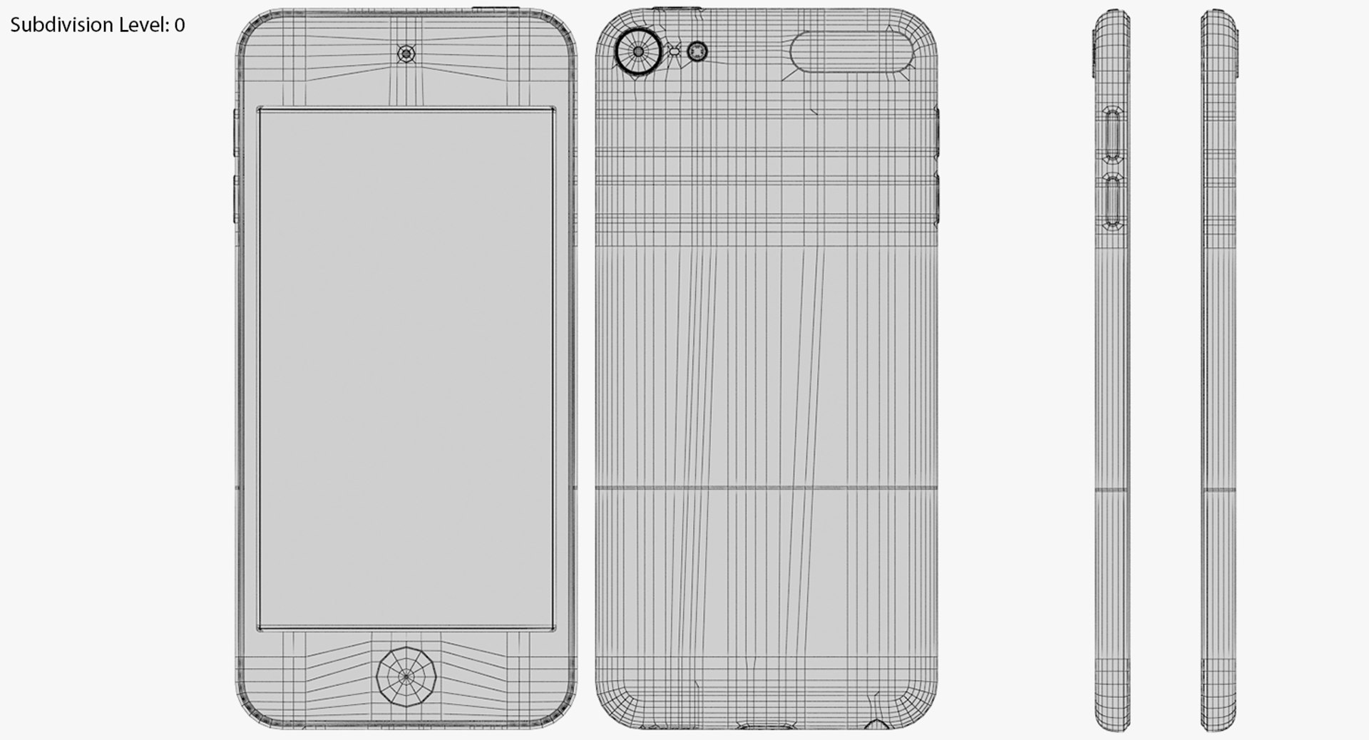 3D Realistic Apple Ipod Touch - TurboSquid 1415357