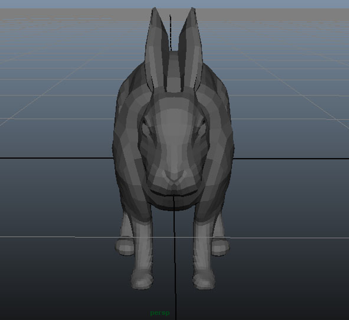 free rabbit 3d model