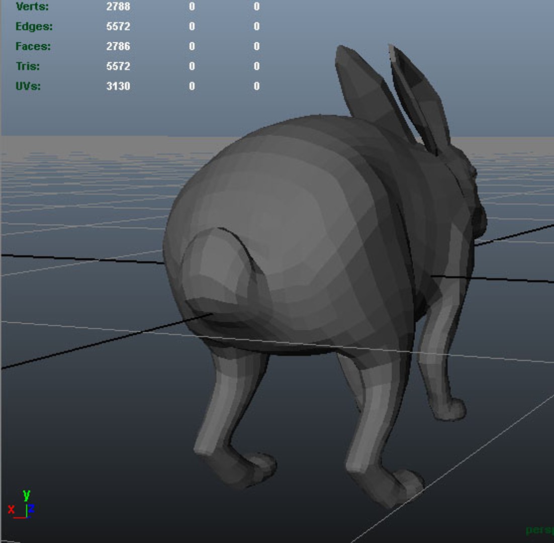Free Rabbit 3d Model