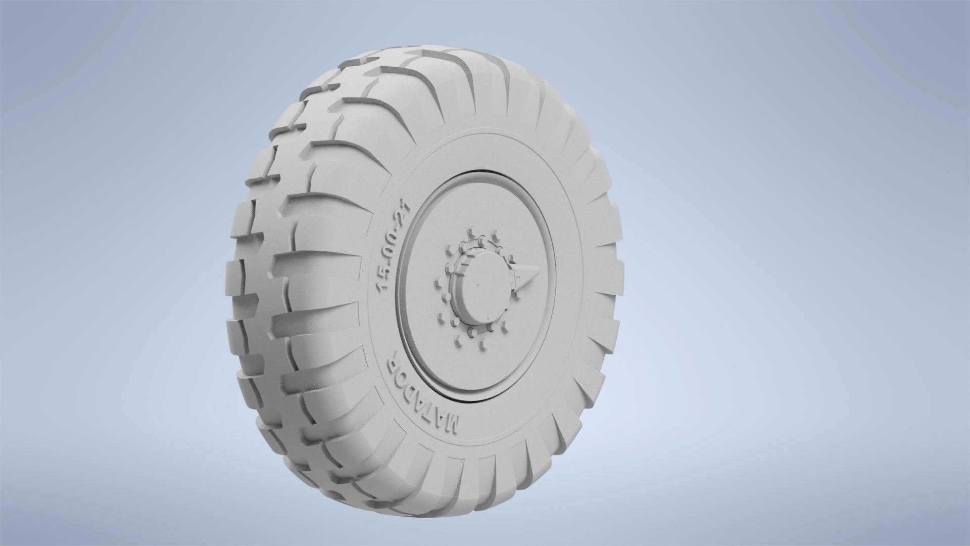 modelo 3d TATRA 815 Wheel - type 2 - TurboSquid 2012590