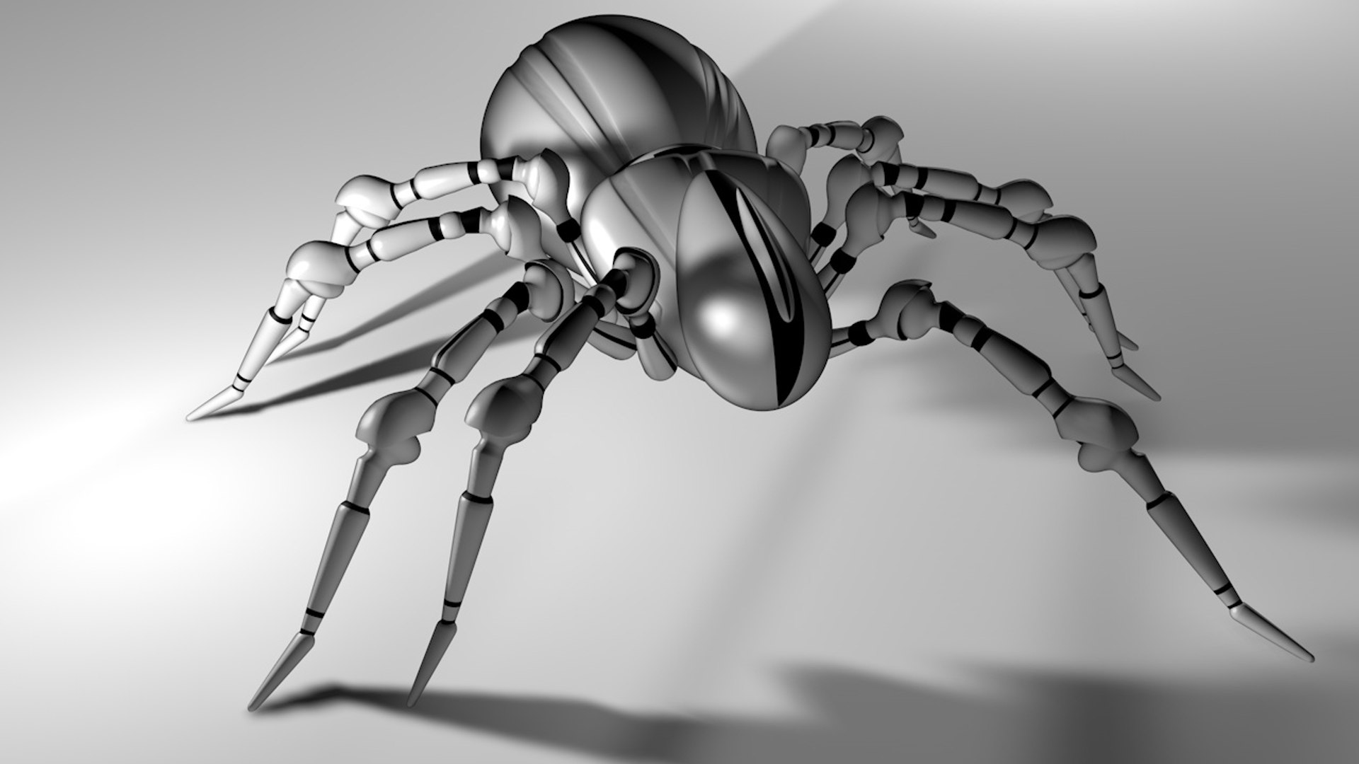 Robot Spider 3d C4d