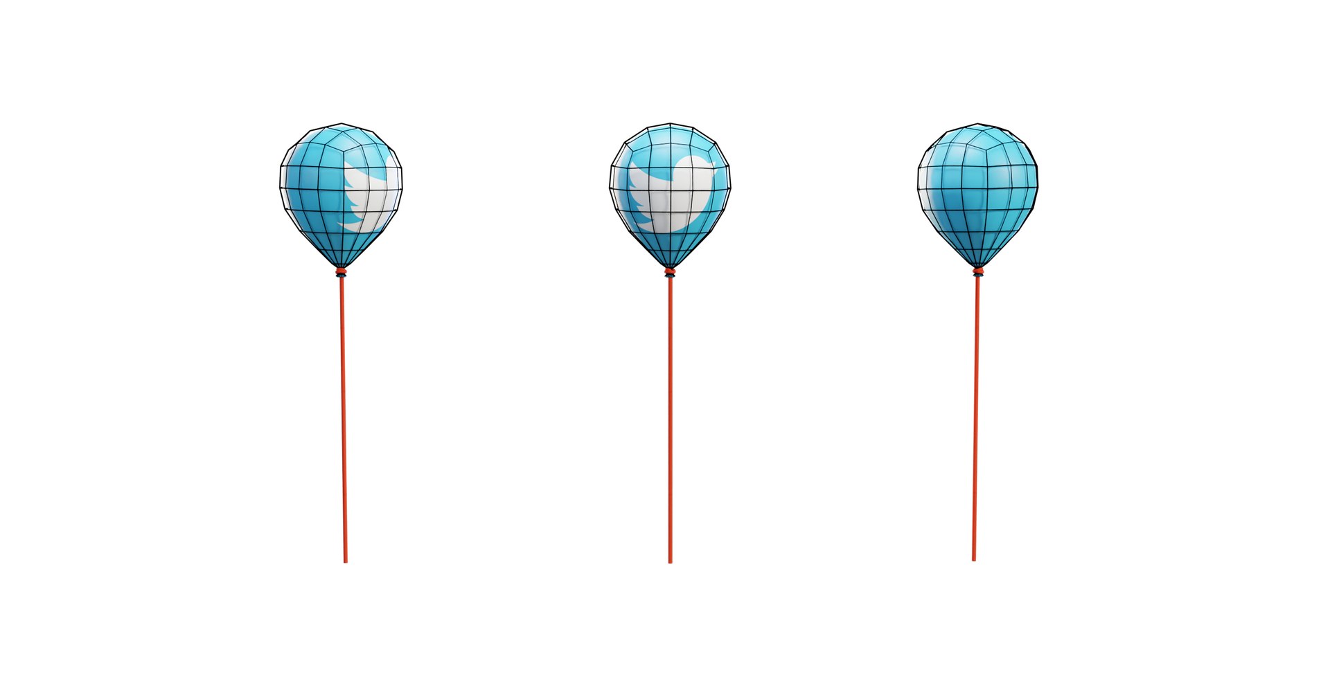 Balloon 3D - TurboSquid 2139625