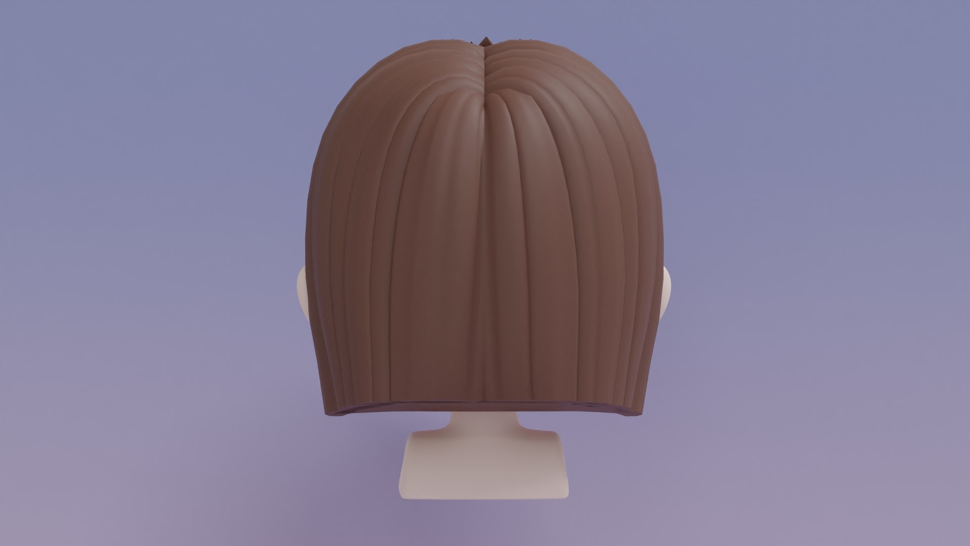 3D Female Hair Style 20 Model - TurboSquid 1966228