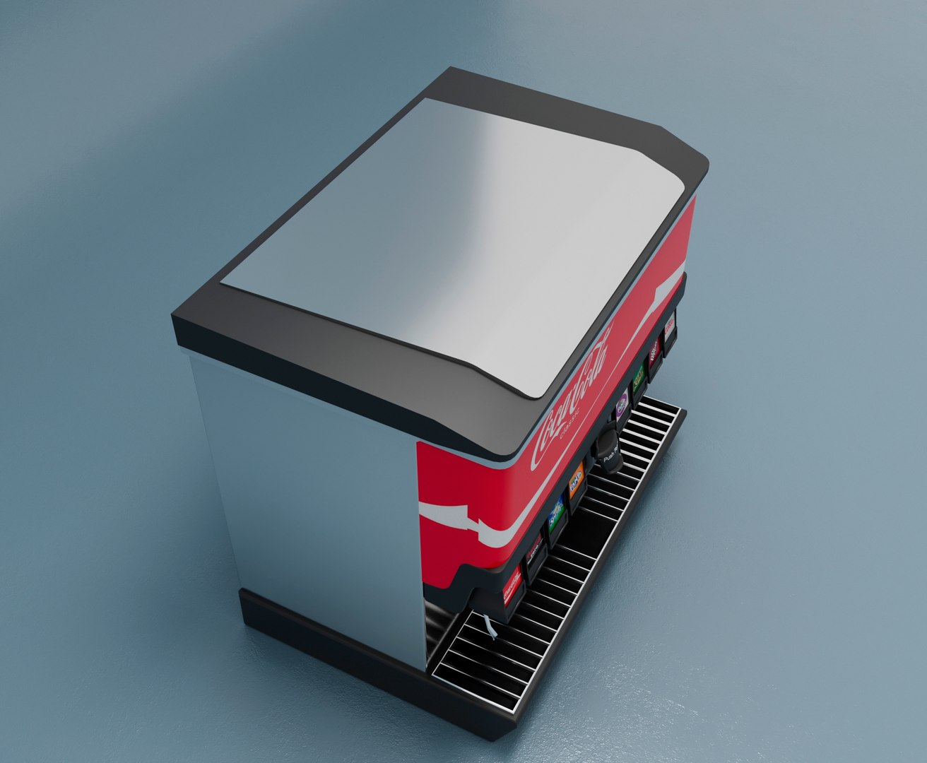 3D SODA DRINK MACHINE - TurboSquid 2049850