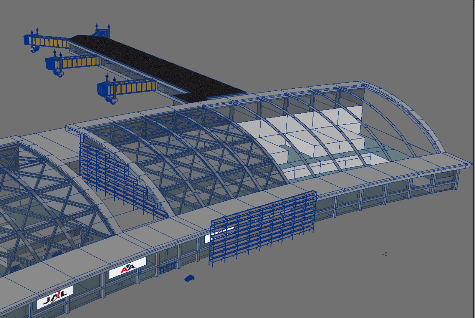 3d Model Airport Terminal