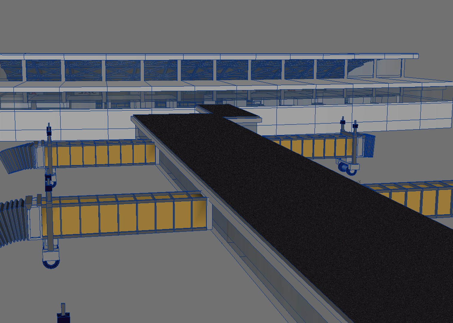 3d Model Airport Terminal