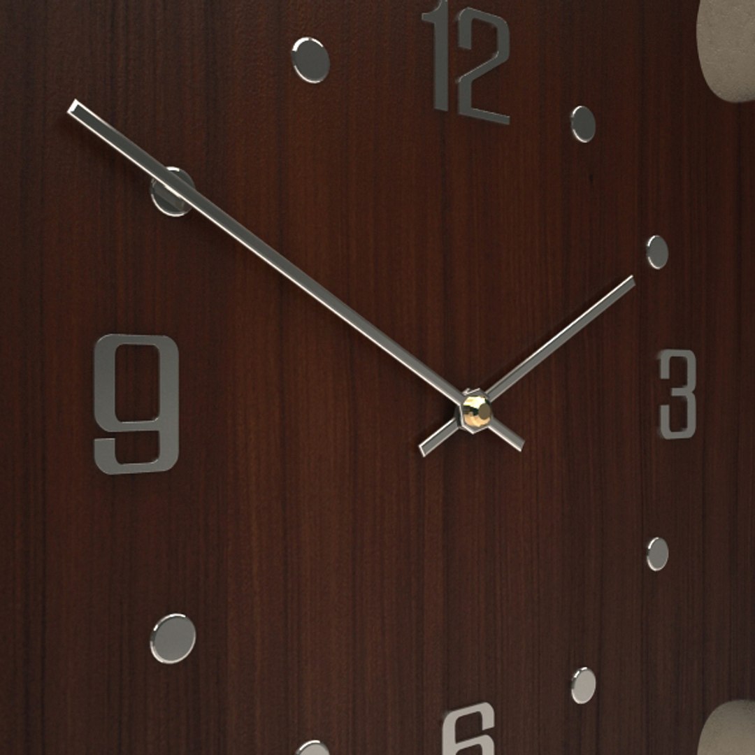 3d Model Wall Clock