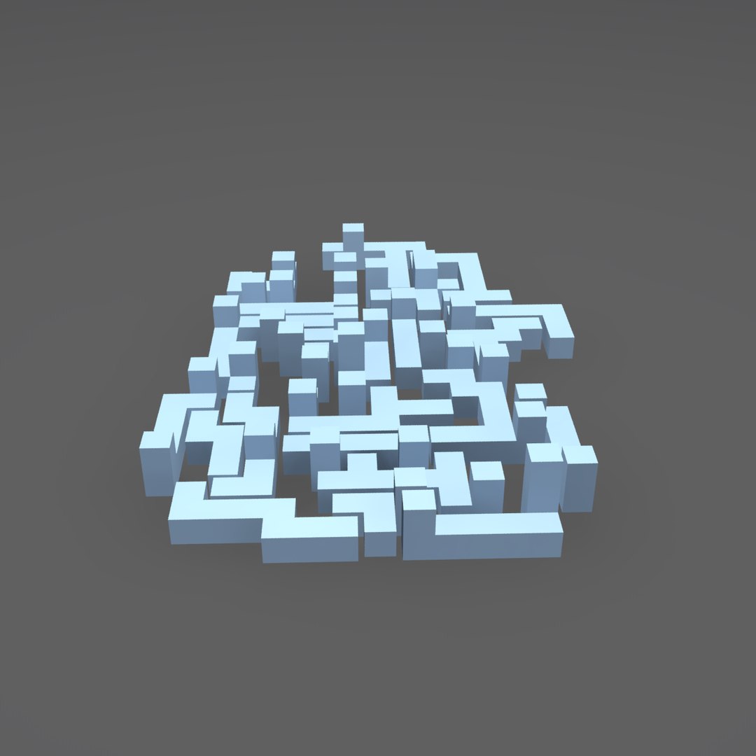 Puzzle cube 3D model - TurboSquid 1570287