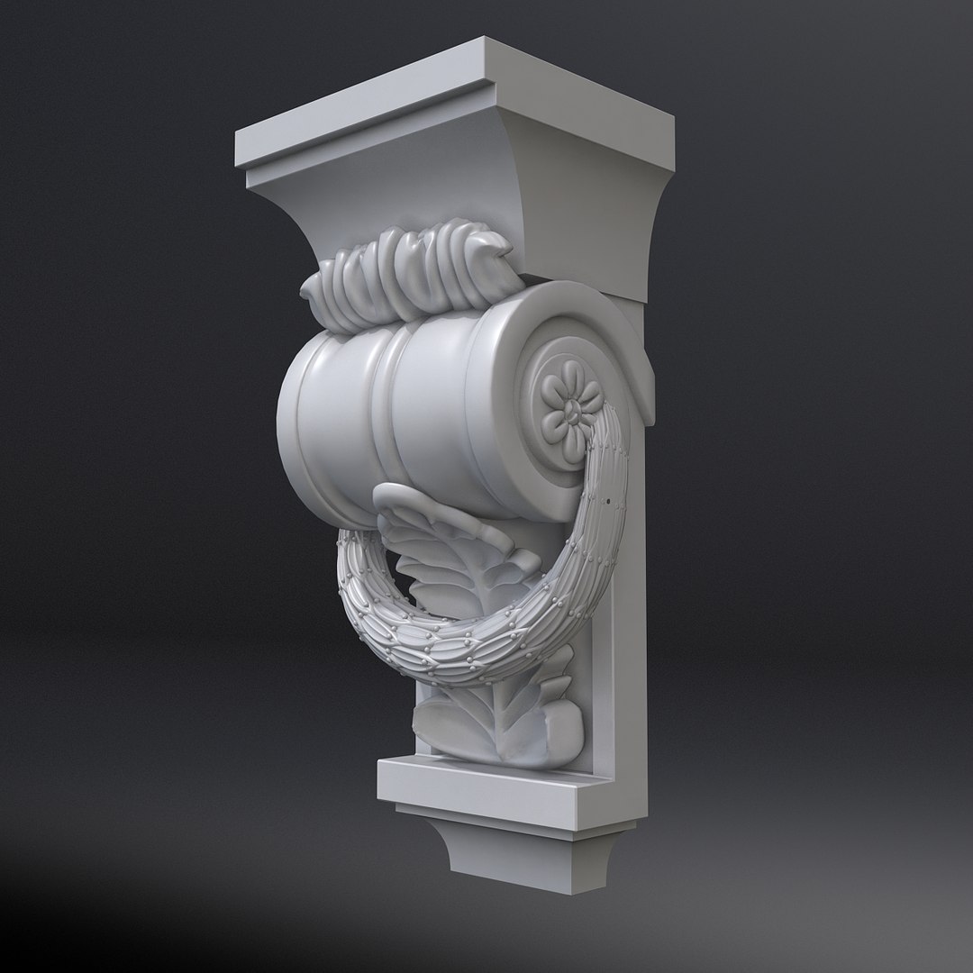 Free Corbel 14 3d Model