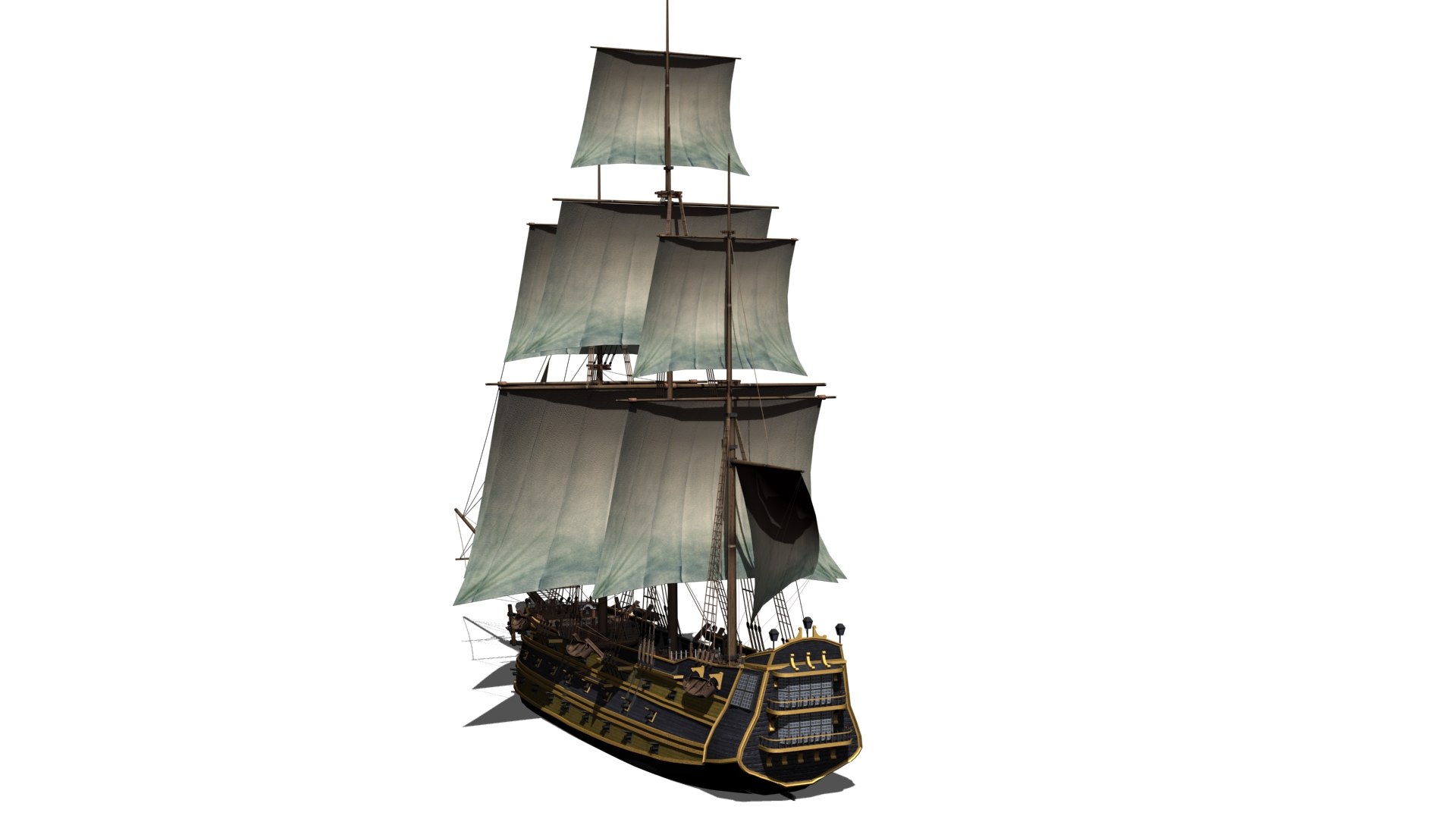 3D Battleship Model - TurboSquid 2285788