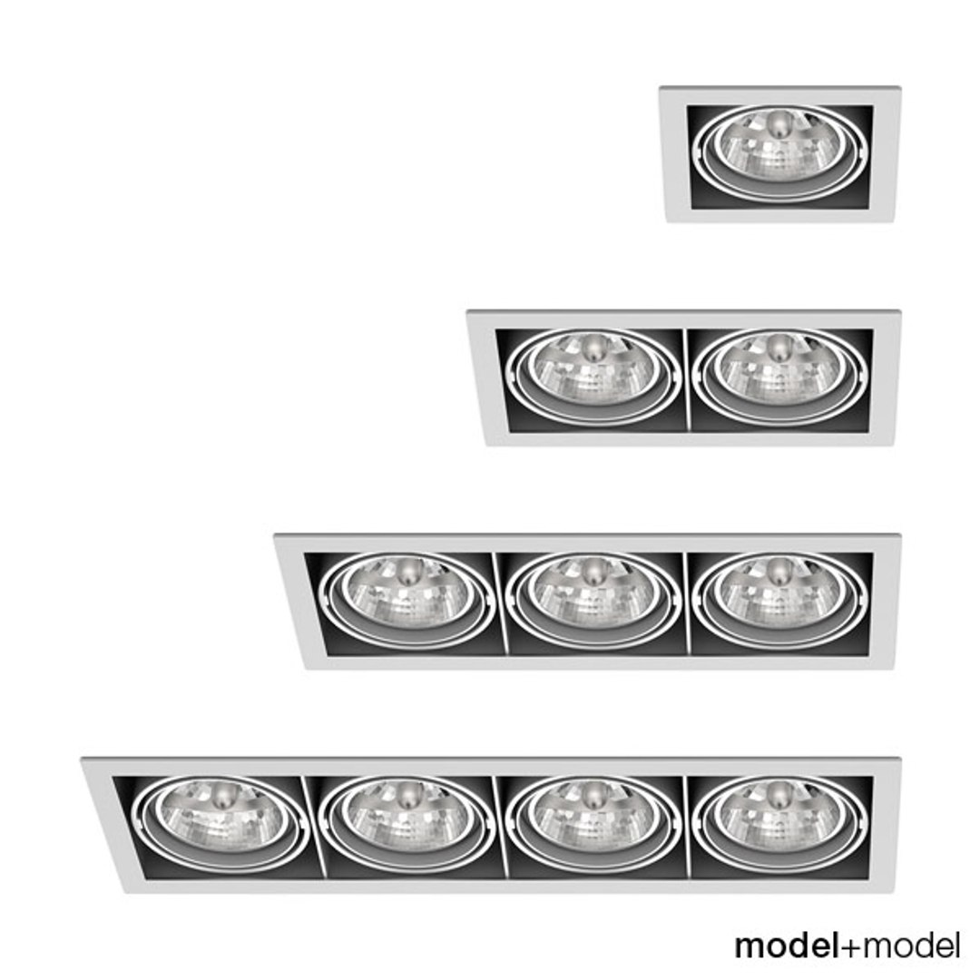 3d Grid Spotlights Lights