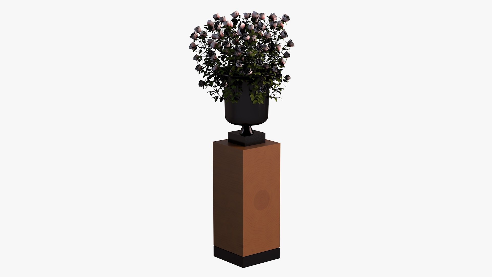 3D Flower Vase Column - TurboSquid 2099984