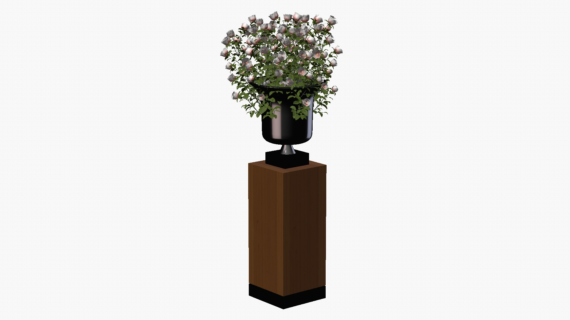 3D Flower Vase Column - TurboSquid 2099984