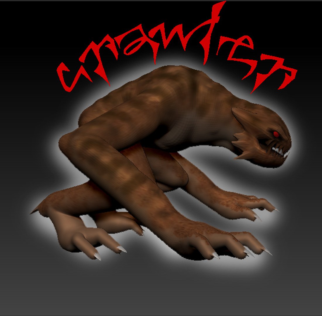 Monster Beast Crawler Fbx