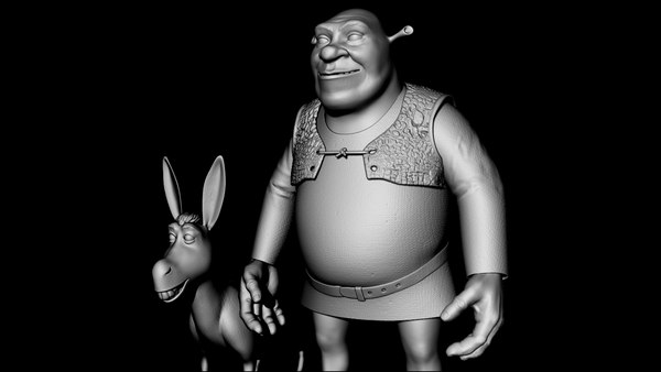 3D Shrek Models | TurboSquid