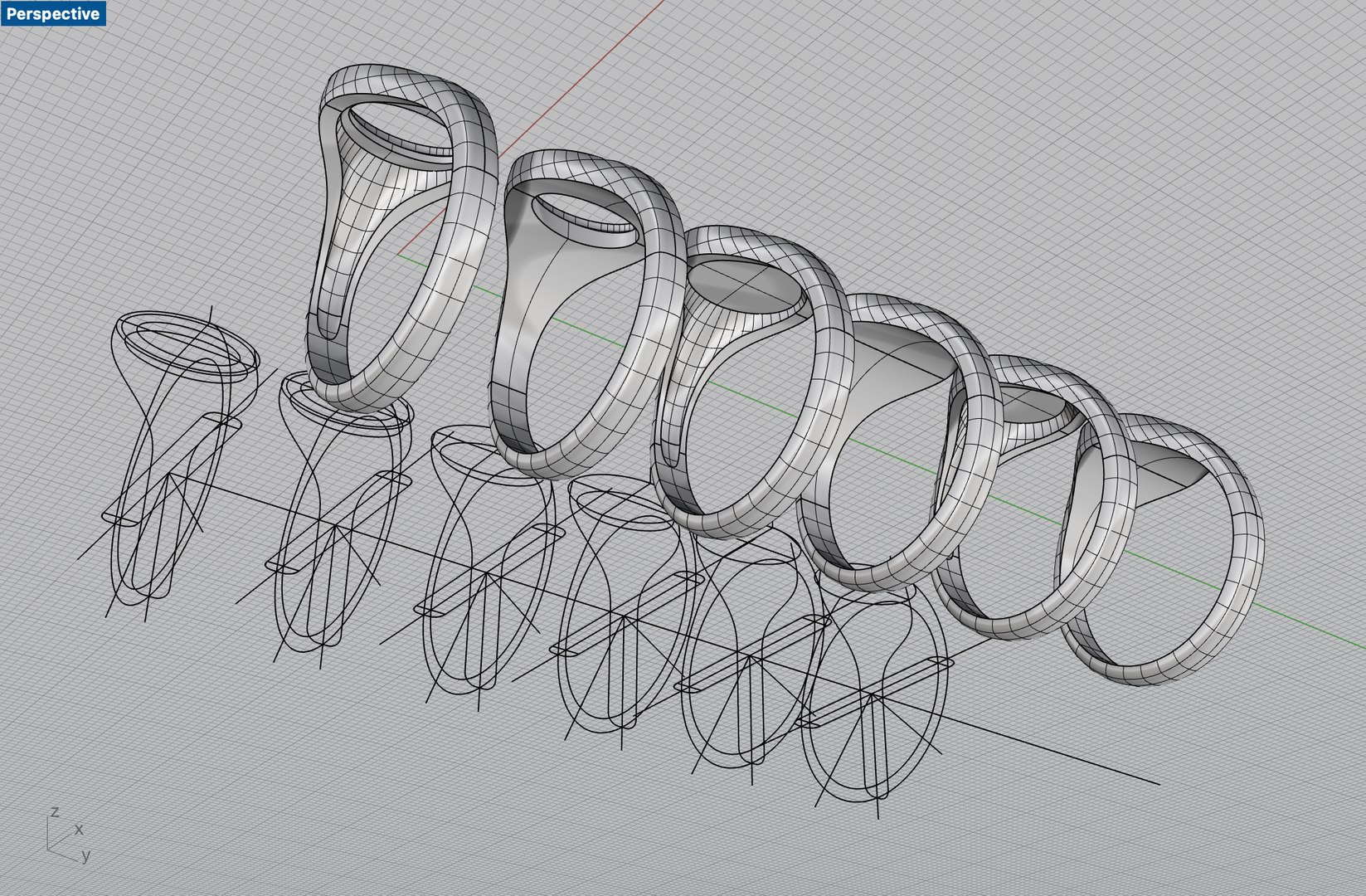 Oval 14X9 Mm Signet Rings 174 Items 3D Model - TurboSquid 2326881
