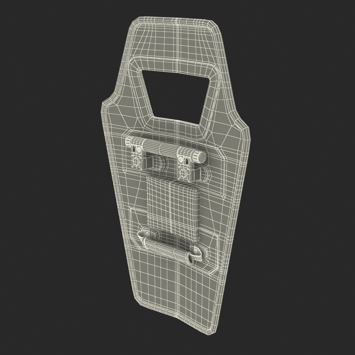 3d ballistic shield