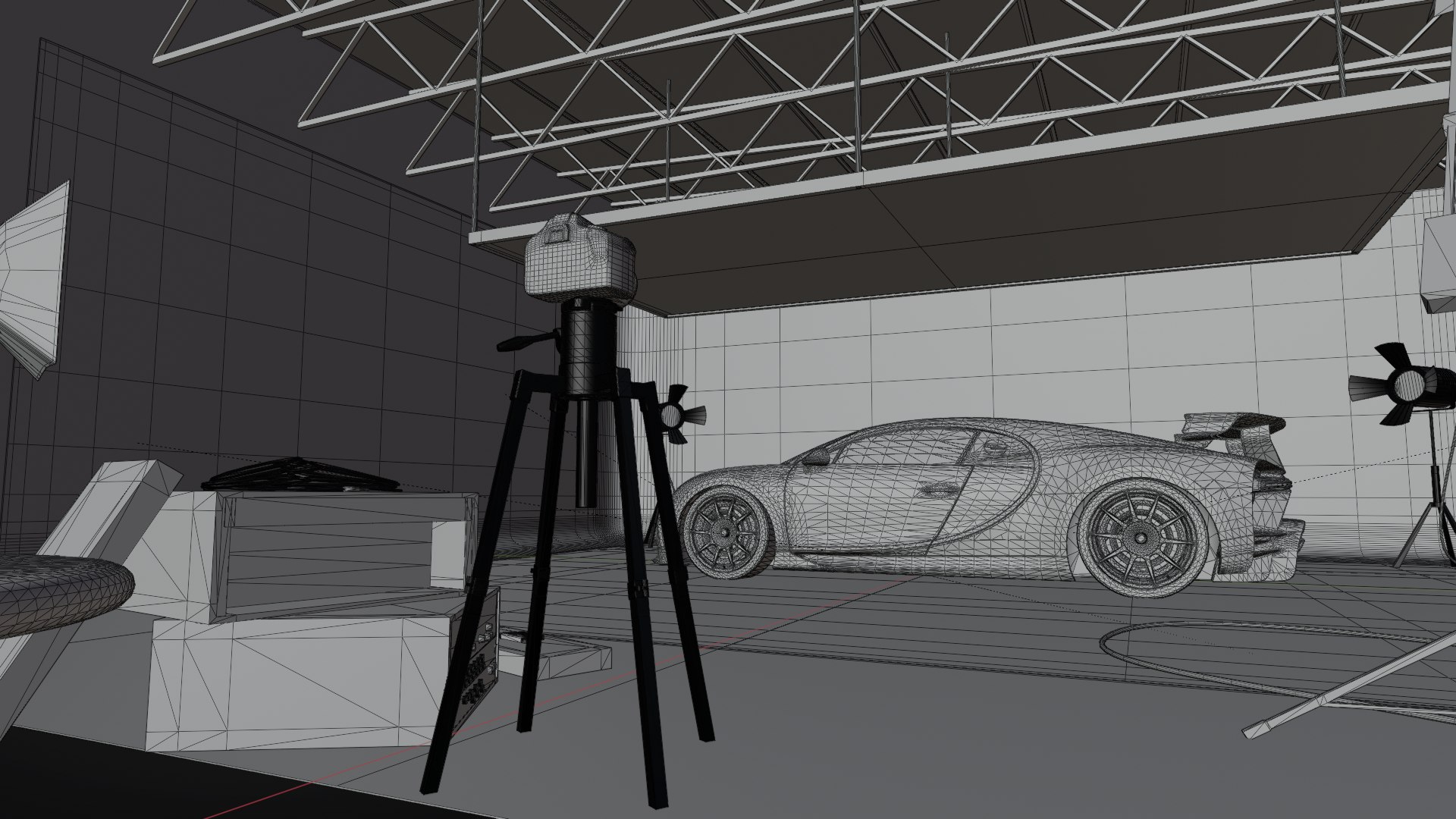 3D Light Studio Model - TurboSquid 2335886