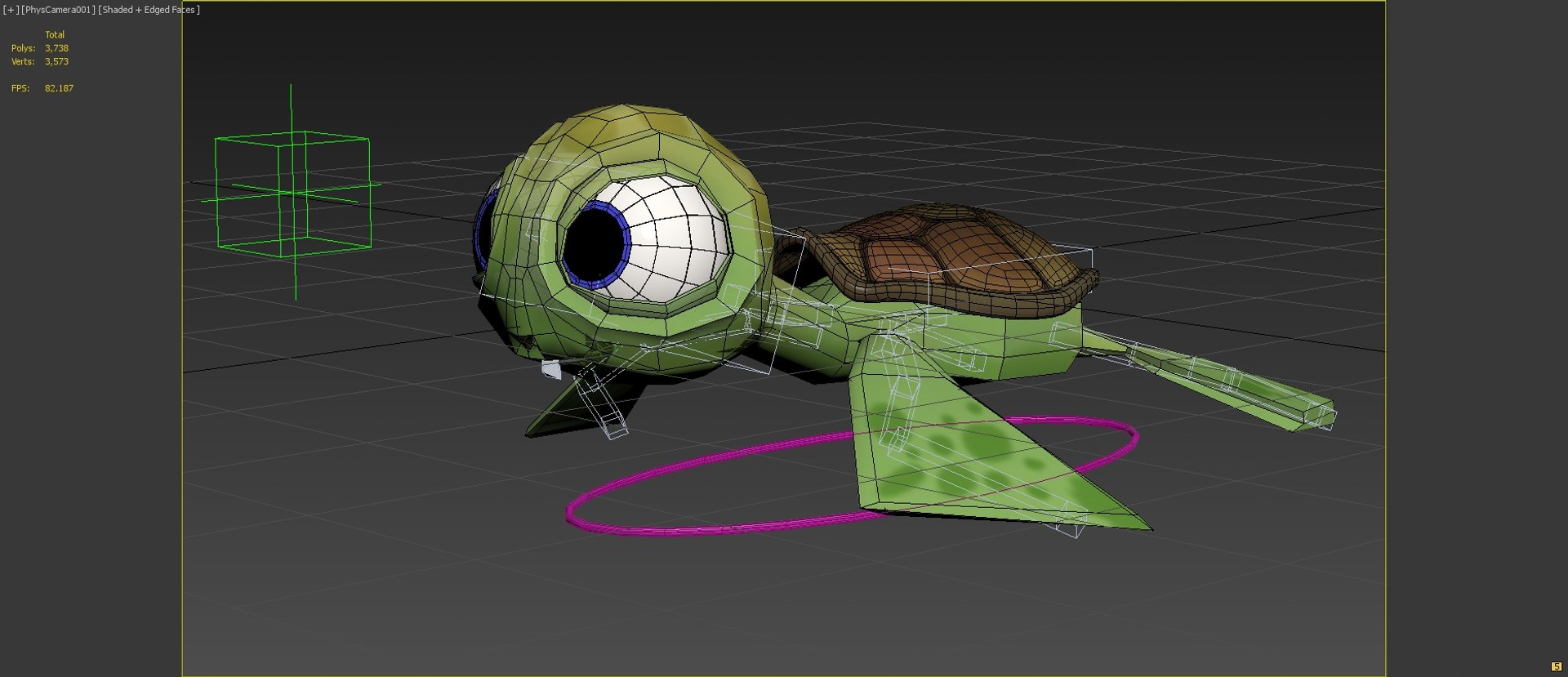 Turtle 3d Model