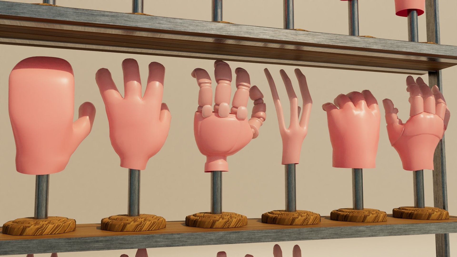 24 Hands Pack 3D Model - TurboSquid 2229145
