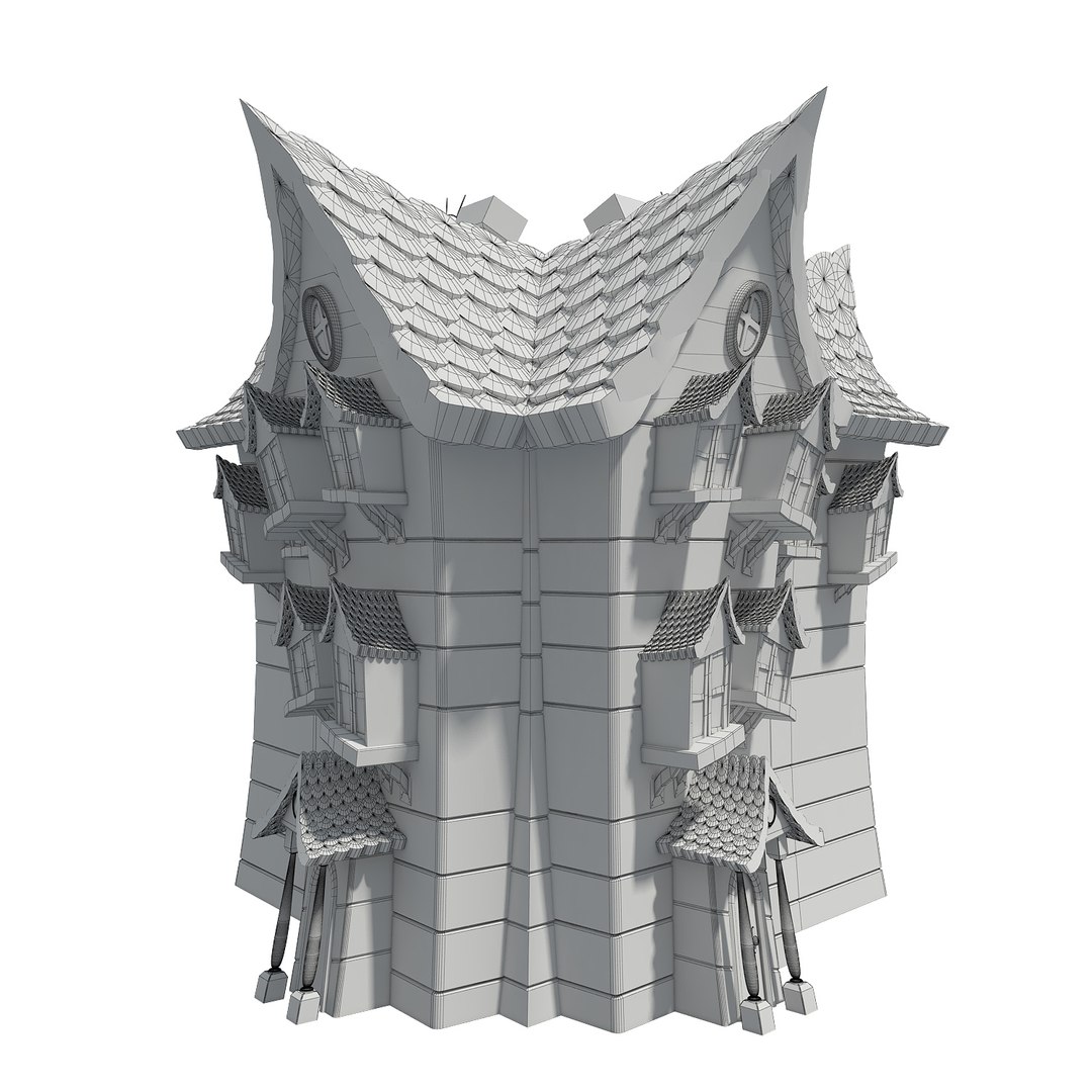 Fantasy Houses Pack 3D Model - TurboSquid 1350844