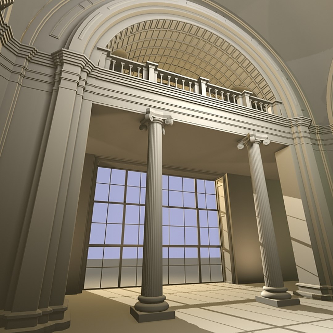 Interior Scene 3d Model