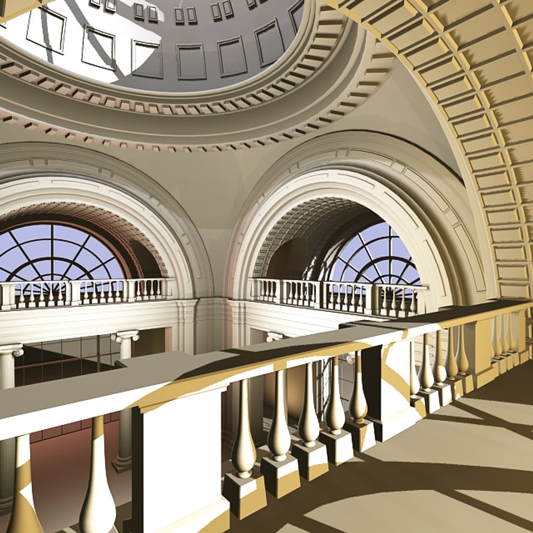 Interior Scene 3d Model