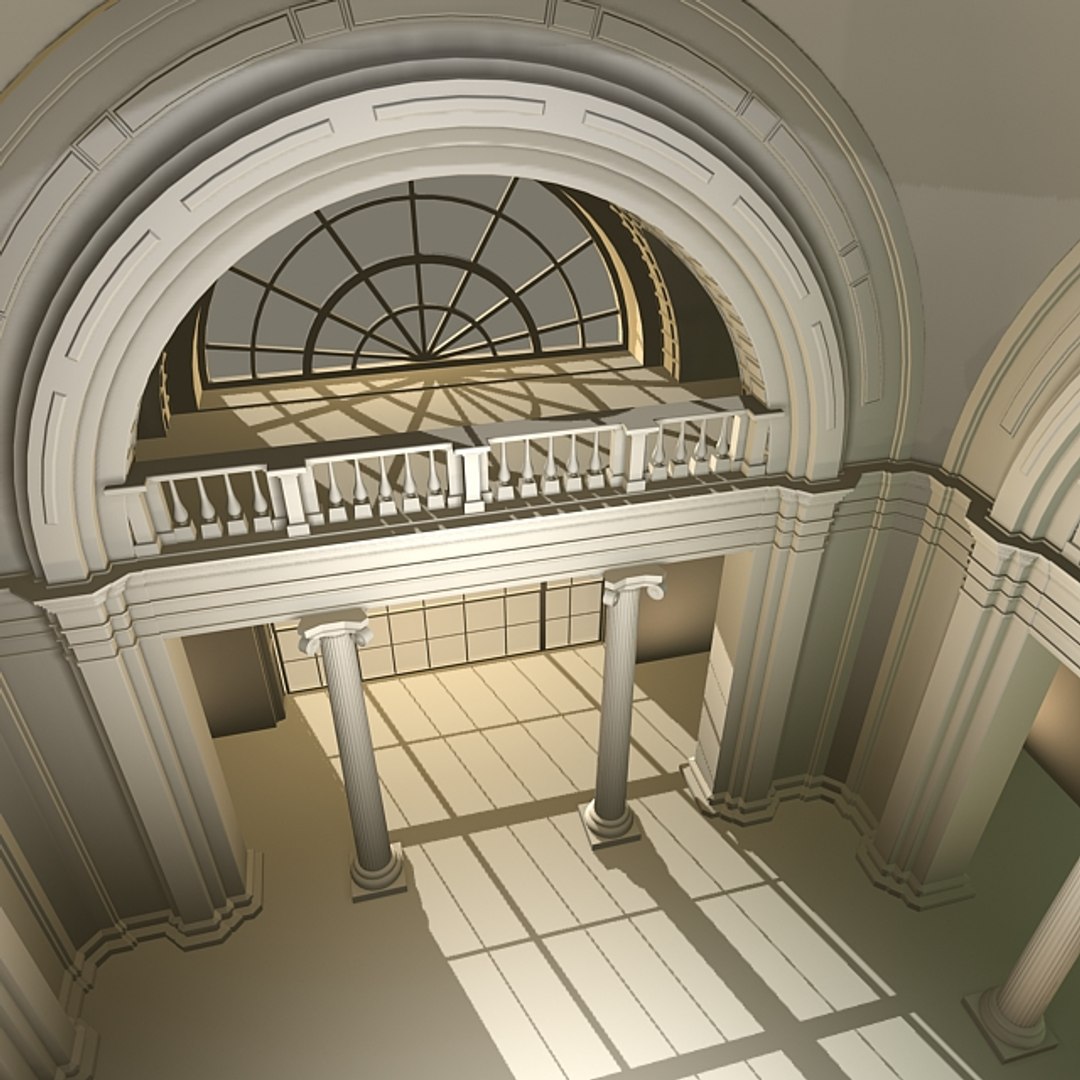 Interior Scene 3d Model