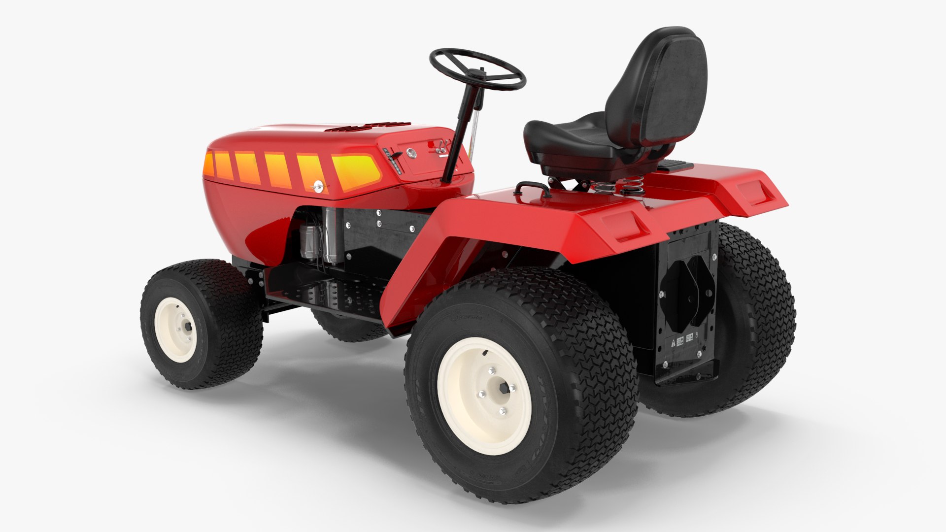 3D model Mini Tractor - TurboSquid 2136276