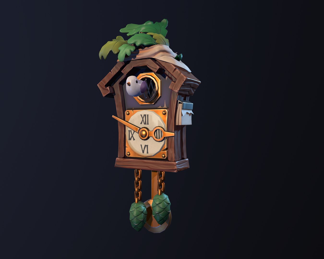 3D The Cuckoo Clock Model - TurboSquid 1967105