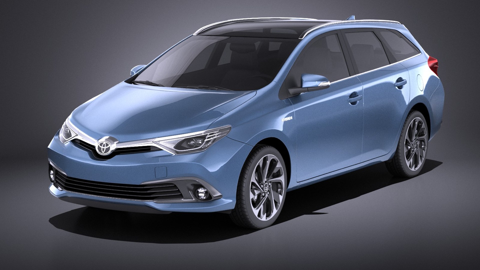 Toyota sports touring 3D - TurboSquid 1250222