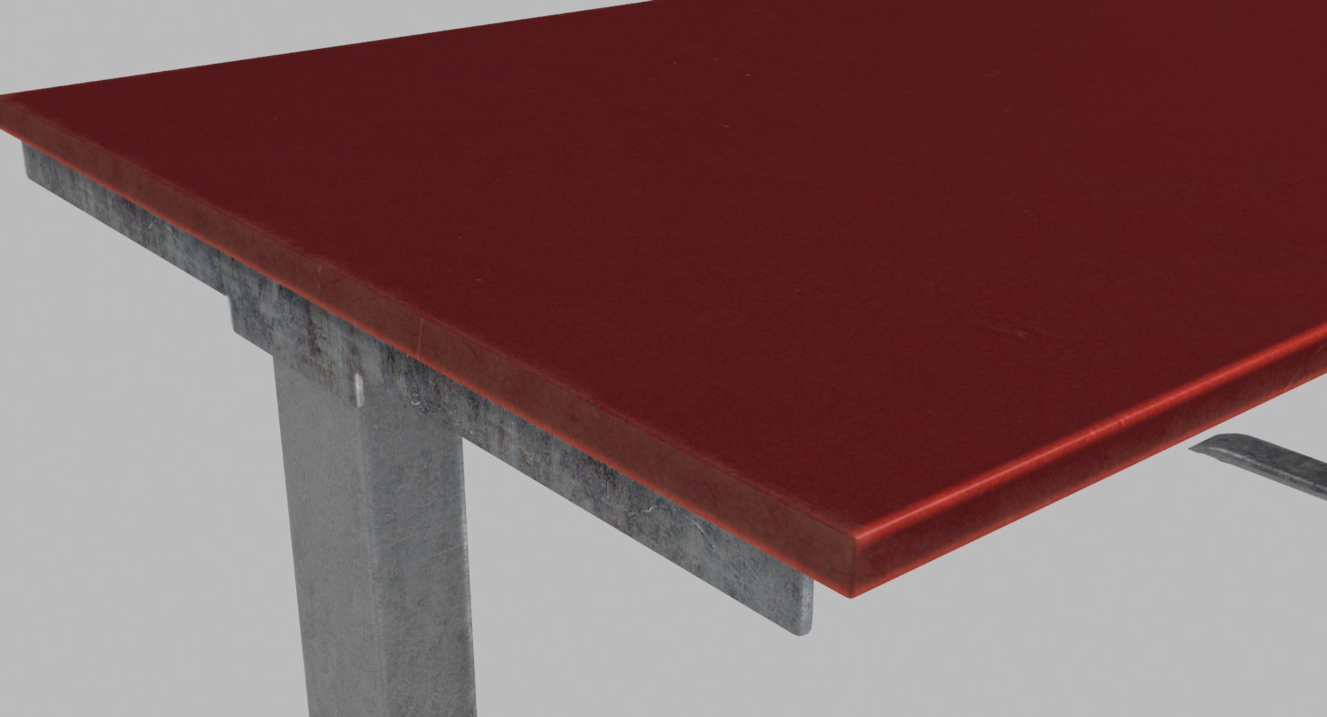 3D Red Desk Office Cabinet | 1145683 | TurboSquid