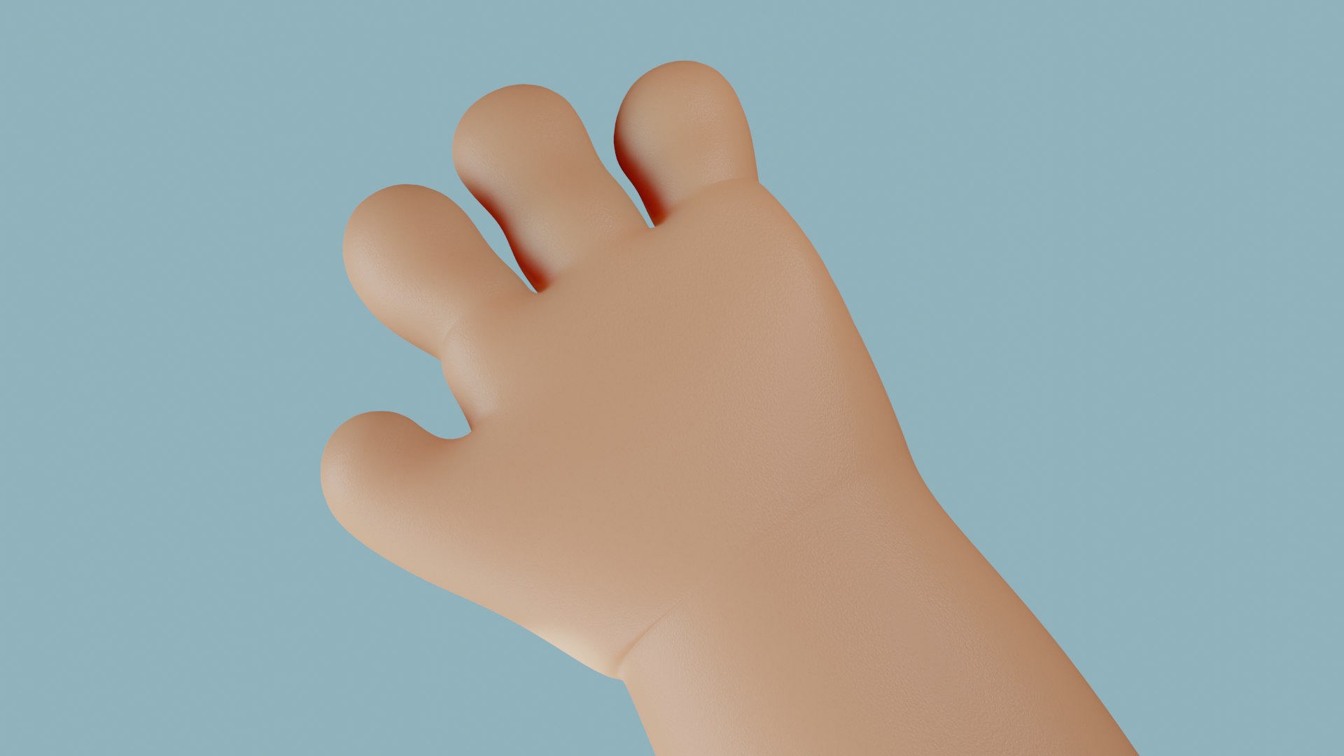 3D Cartoon Hand Baby - Blender - Low Poly - TurboSquid 1932663