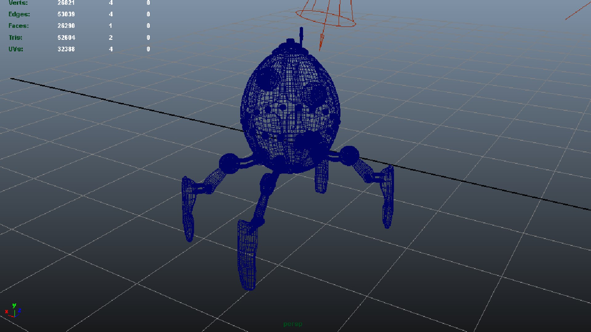 Robot Spider 3d Model
