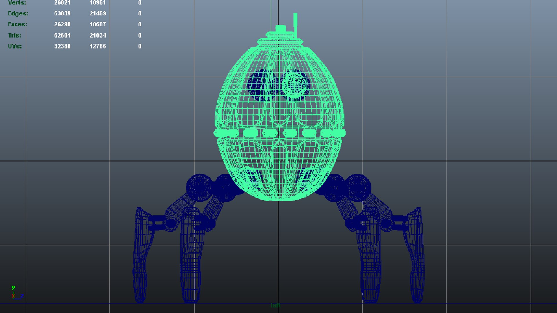 Robot Spider 3d Model