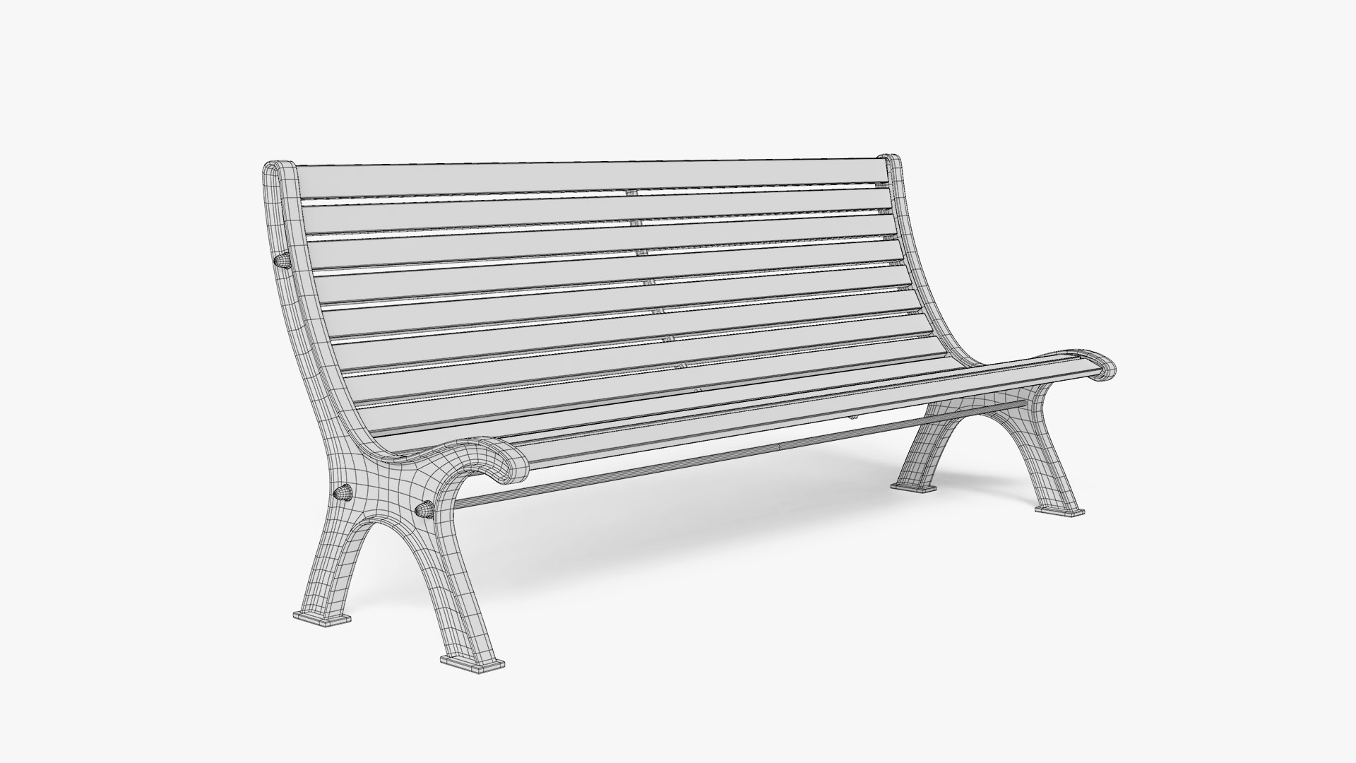 3D Bench Model - TurboSquid 2071564