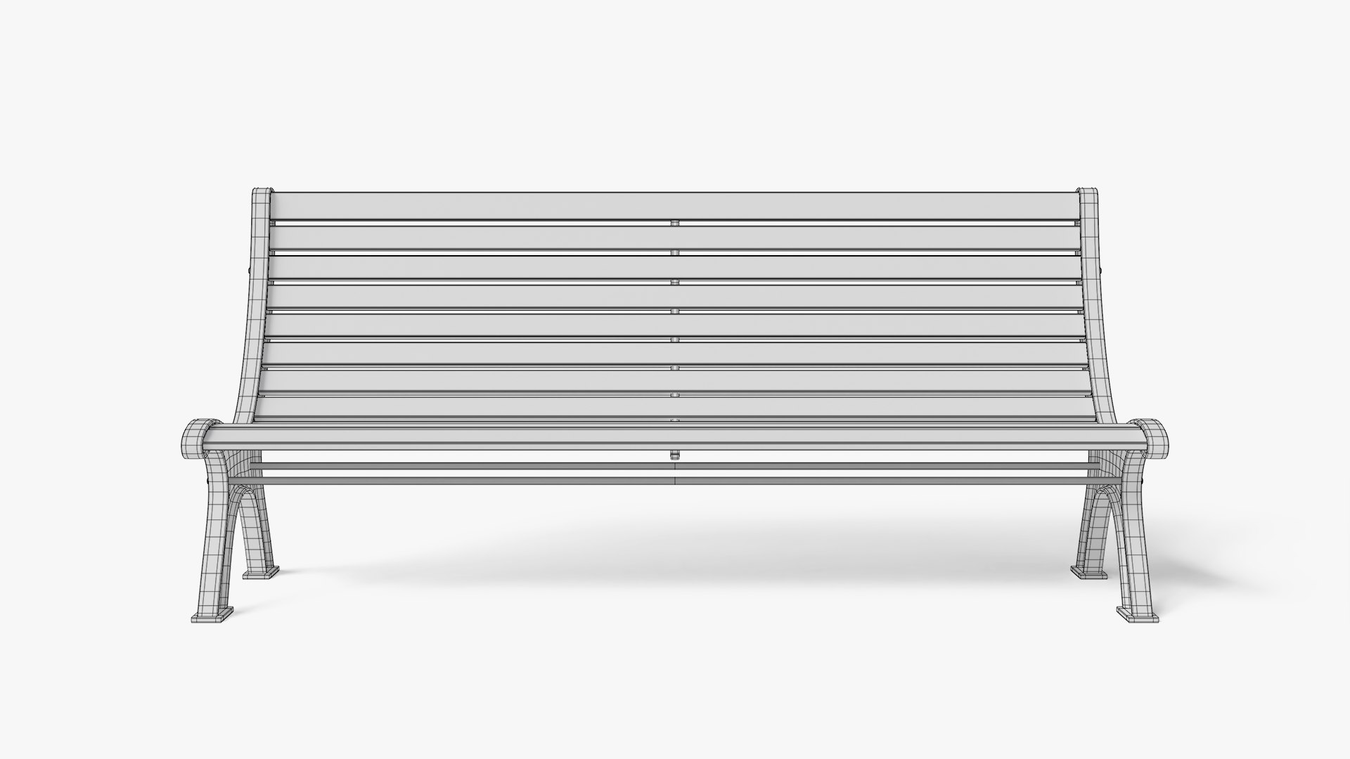 3D Bench Model - TurboSquid 2071564