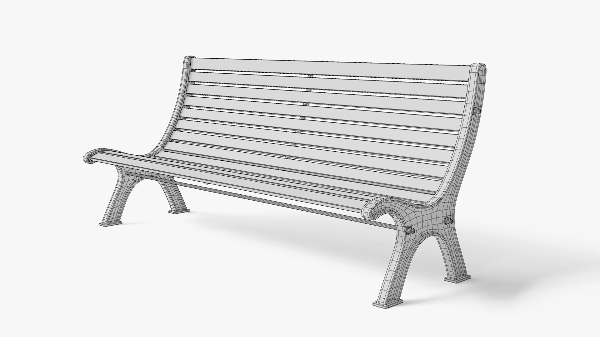 3D Bench Model - TurboSquid 2071564