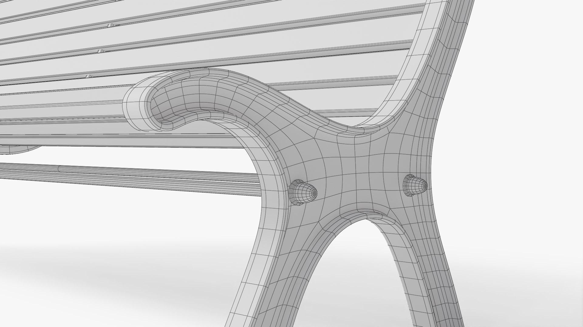 3D Bench Model - TurboSquid 2071564