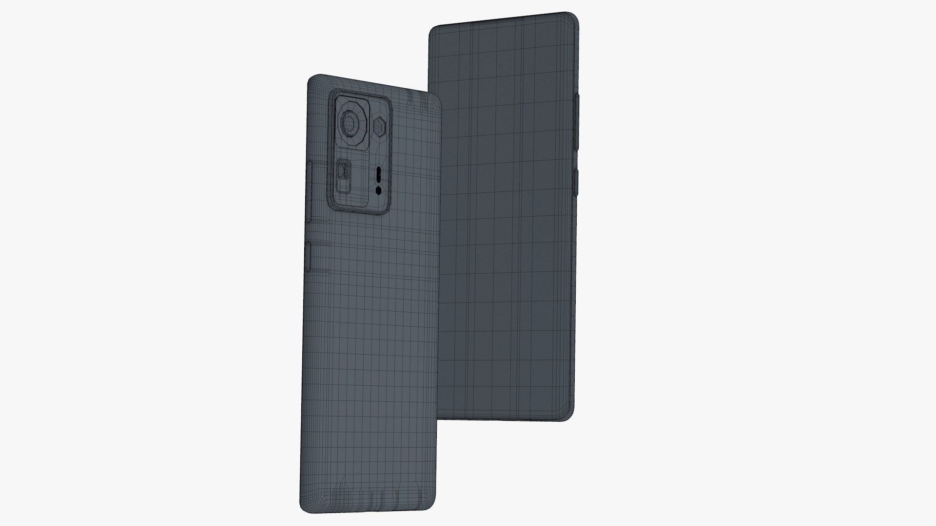 3D model Xiaomi Mi Mix 4 - TurboSquid 1777494