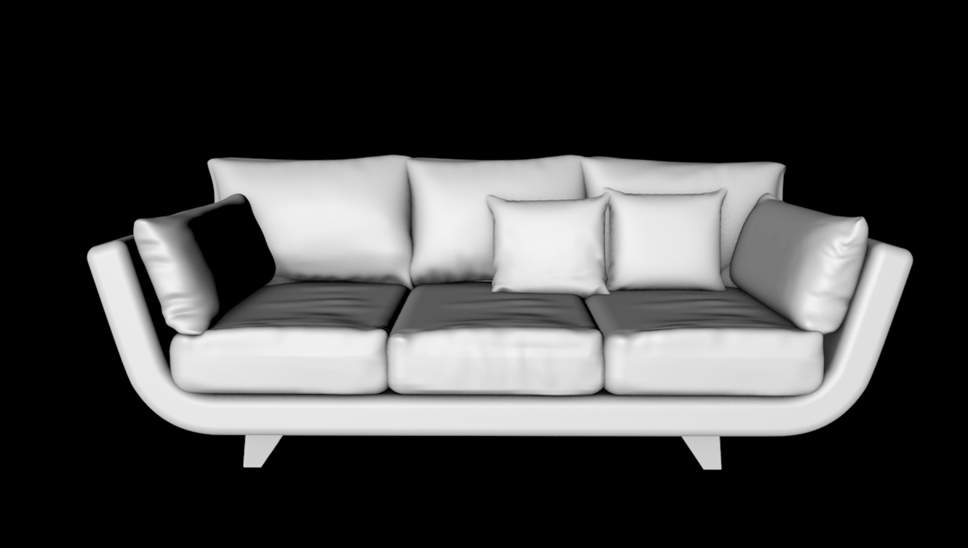 3D couch sofa model - TurboSquid 1508663