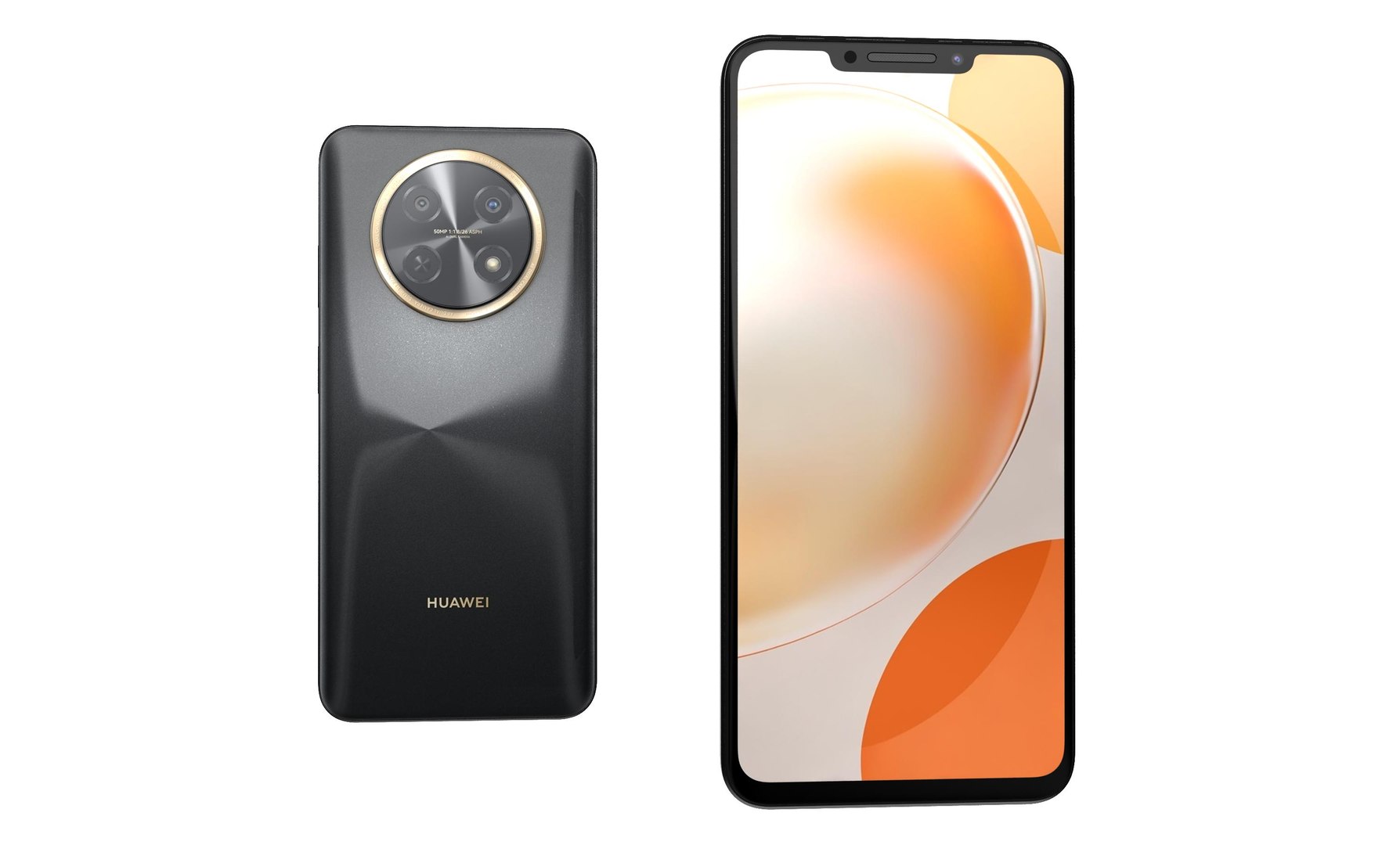 Huawei Nova Y91 Black And White 3D Model - TurboSquid 2093866