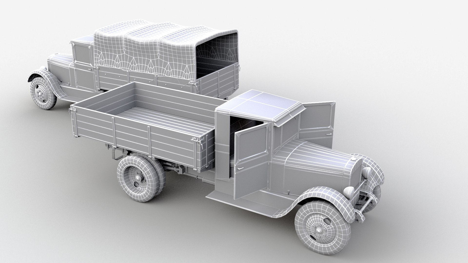 3D ZIS 5 Truck - TurboSquid 1968464