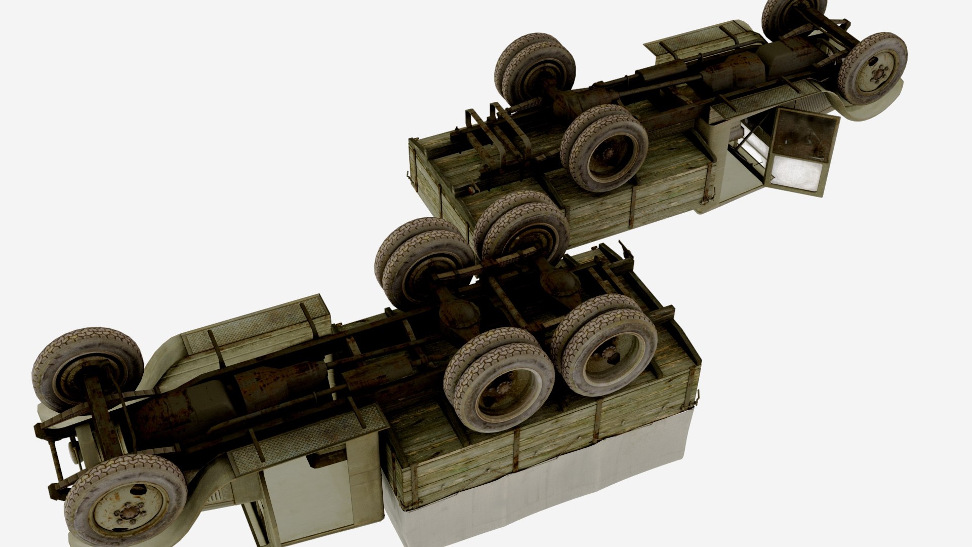 3D ZIS 5 Truck - TurboSquid 1968464